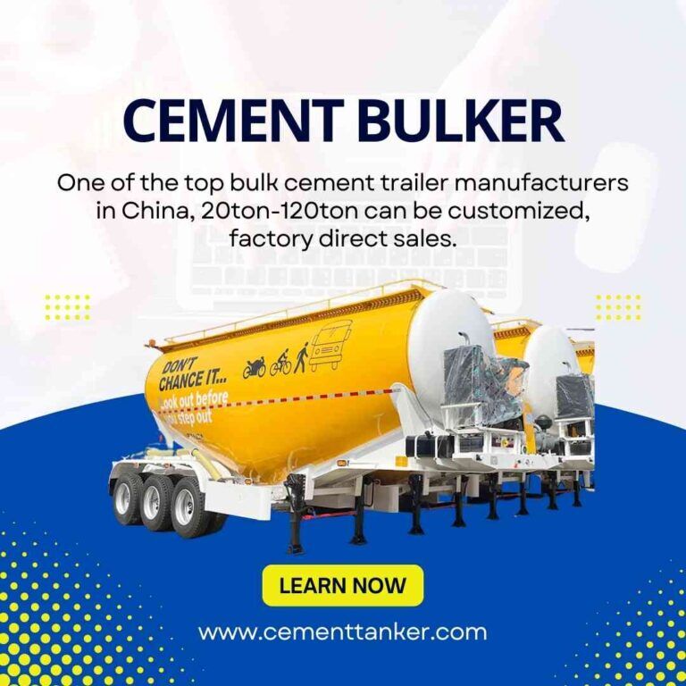 How Bulk Cement Transport Are Loaded and Cement Truck Unloading